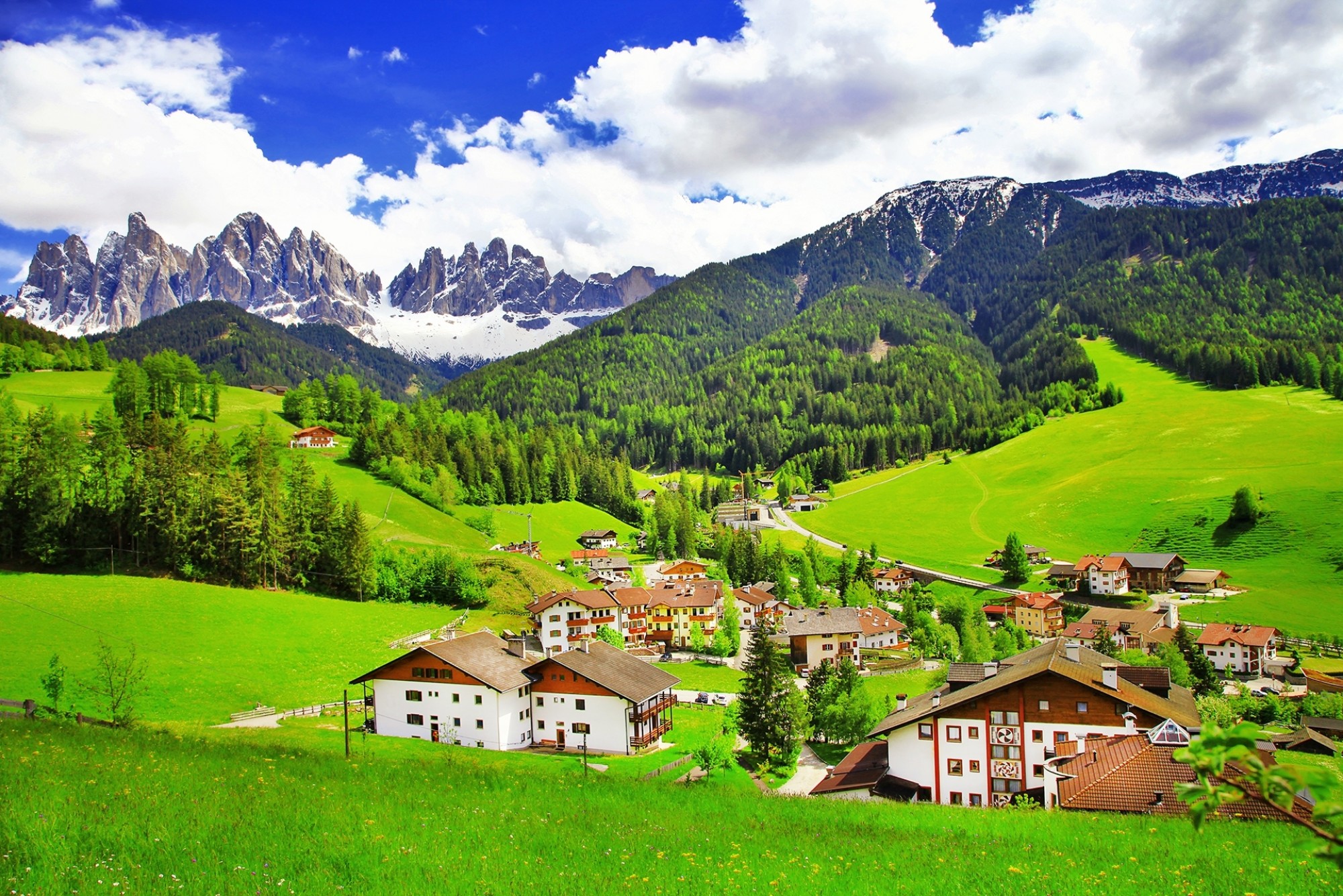 Village Dolomites Italy